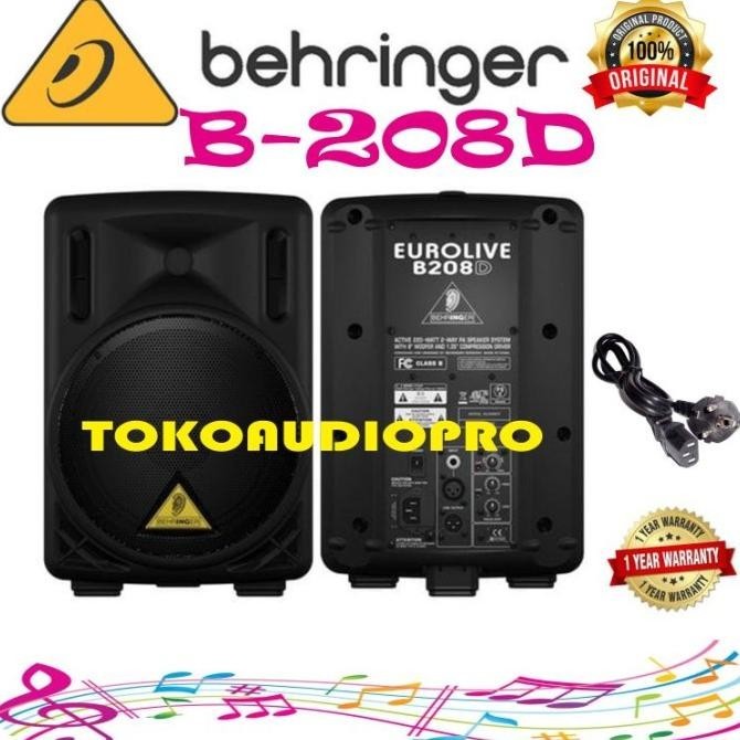 Jual Behringer B208D Eurolive Active Pa Speaker Aktif B-208D Xadamerxa ...
