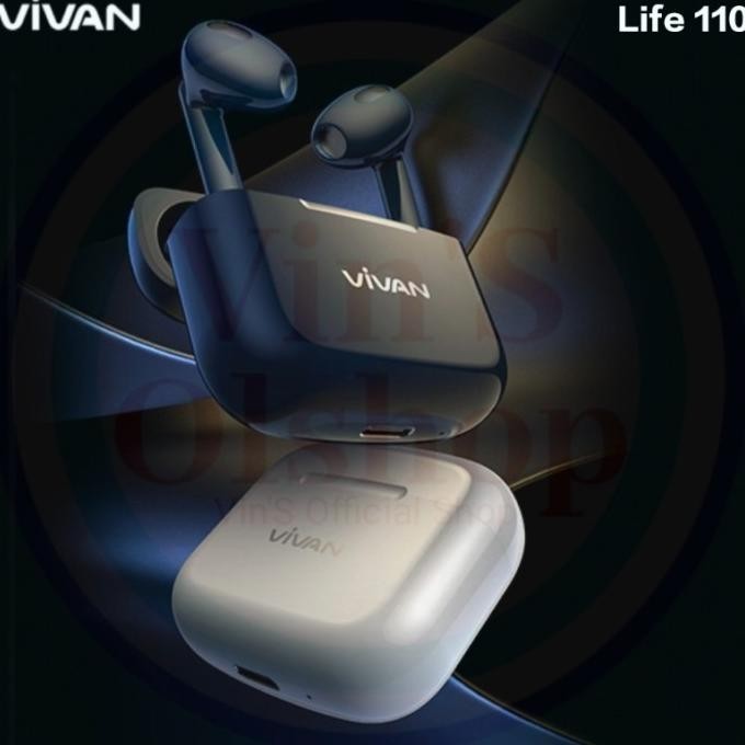 Jual PROMO TERBATAS Gaming TWS Vivan Life 110 ENC Bluetooth 5.3 /IPX5 ...