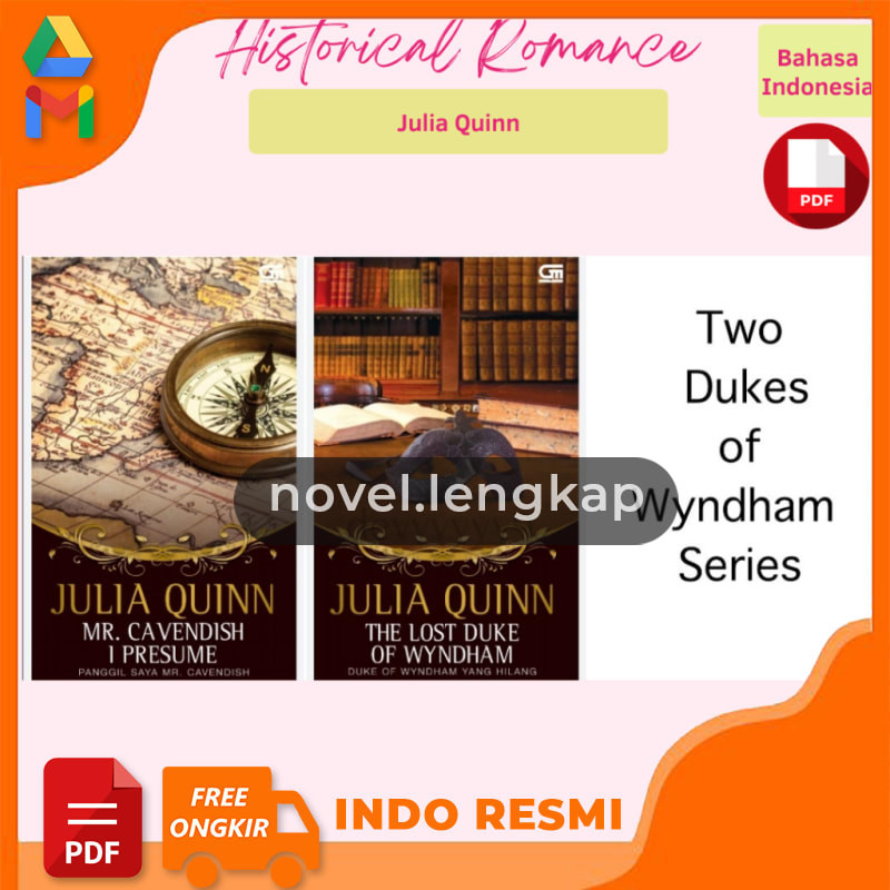 Jual (Indonesia) Novel Two Dukes of Wyndham Series Julia Quinn Terjemahan Mr. Cavendish I ...