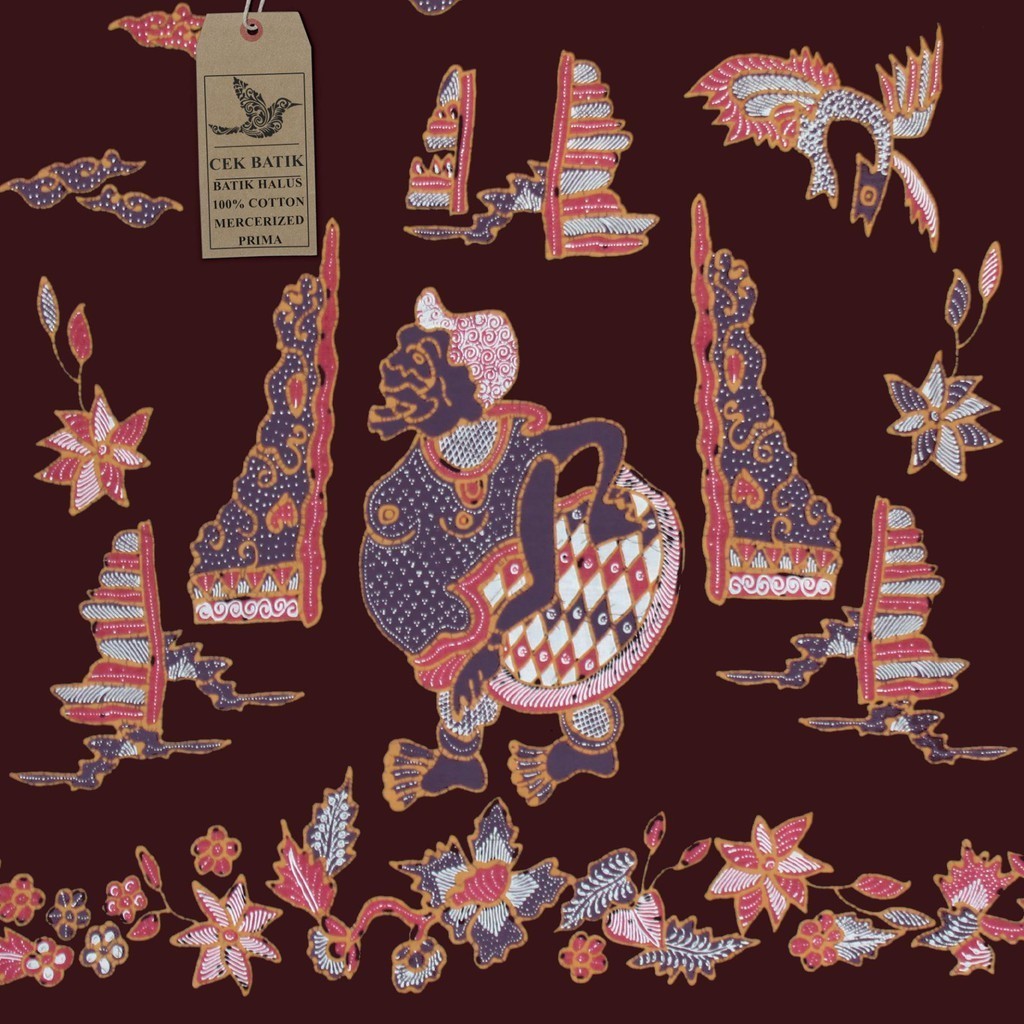 Jual Kualitas Ekspor Motif Special Batik Wayang Semar Tradisional ...