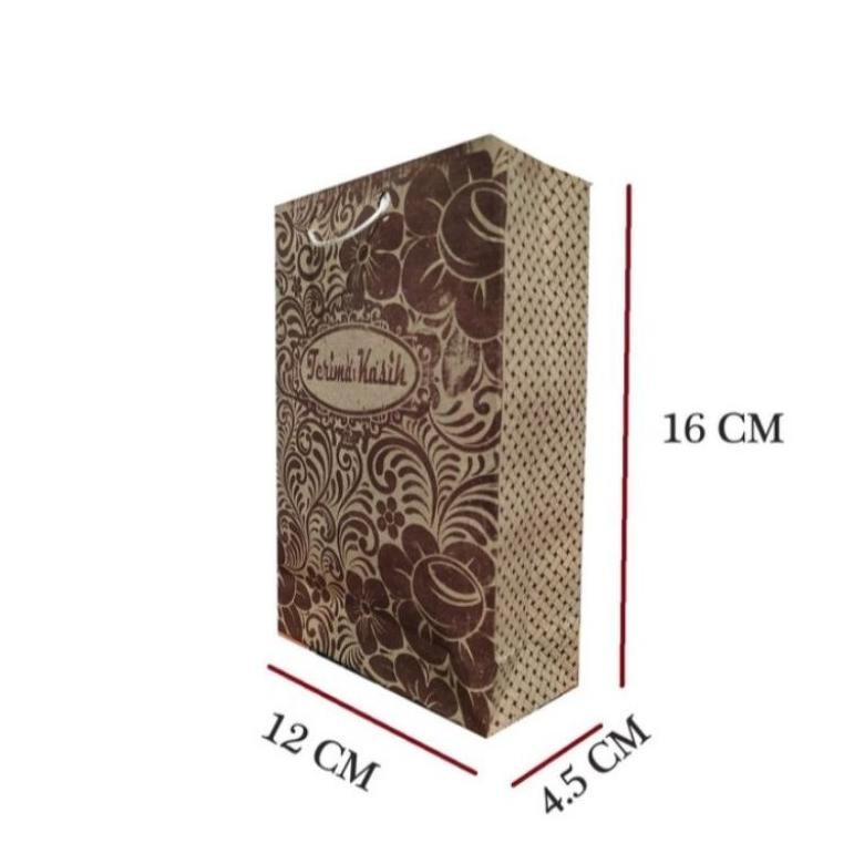 Jual "Pesan sekarang, dapatkan kelebihan gaya Anda." Paper bag batik ...