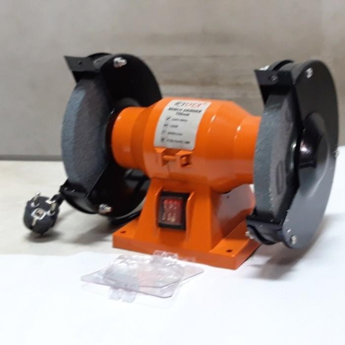 Jual MESIN GERINDA DUDUK/BENCH GRINDER 6" BODY KECIL RYOTA | Shopee ...