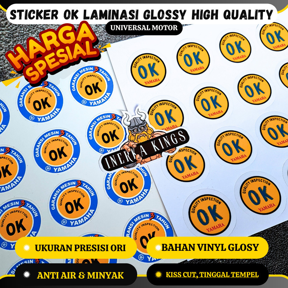 Jual Sticker Emblem OK Tangki Rx King Spesial RXK RXS Lokal MIRIP ...