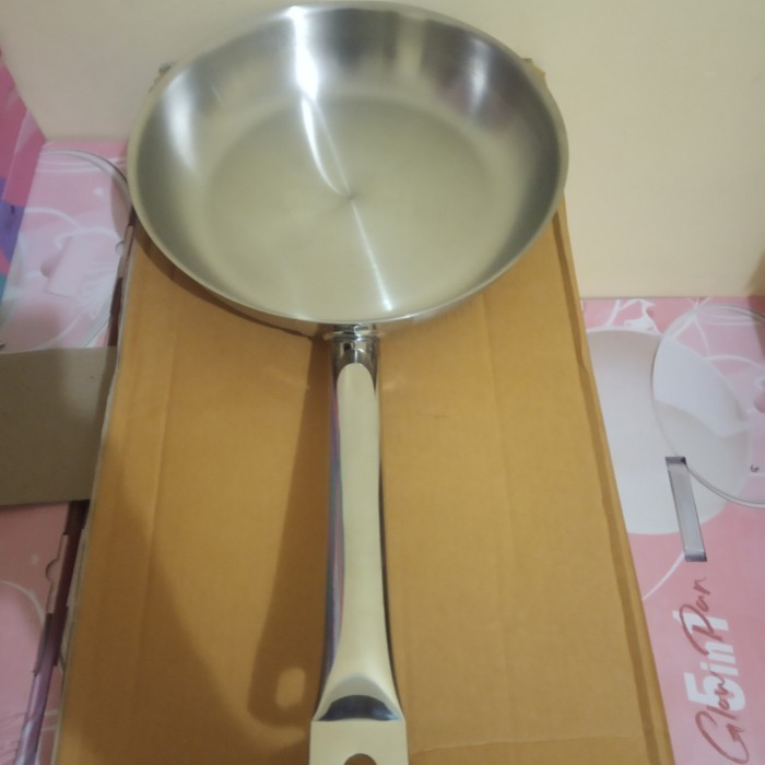 Jual virtuose supreme chefs frying pan inox 18-10 / fry pan stainless ...