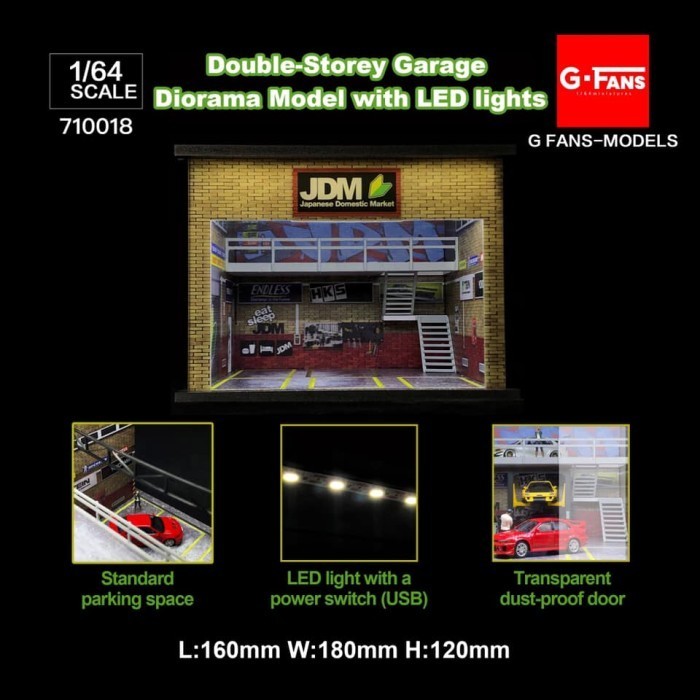 Jual Terbaru!! G-Fans Models 1/64 Premium Diorama Diecast JDM 2S with ...