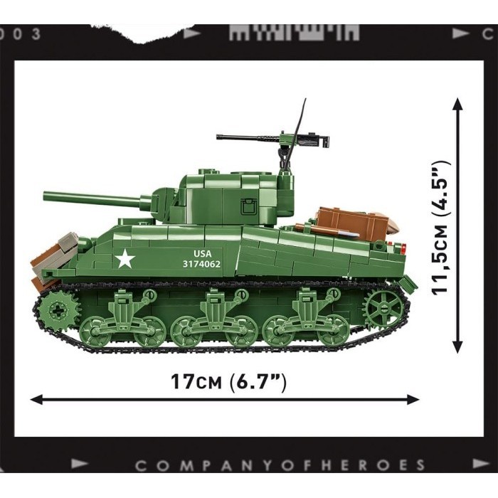 Jual Best Cobi 3044 Sherman M4 A1 Gratis Ongkir | Shopee Indonesia