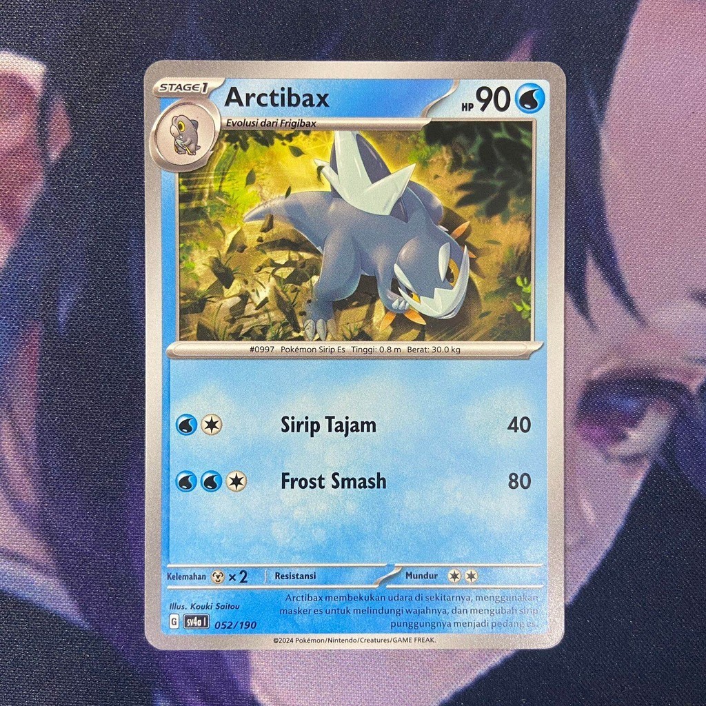Jual pokemon (ID) arctibax - SV4a 052/190 - NO FOIL | Shopee Indonesia