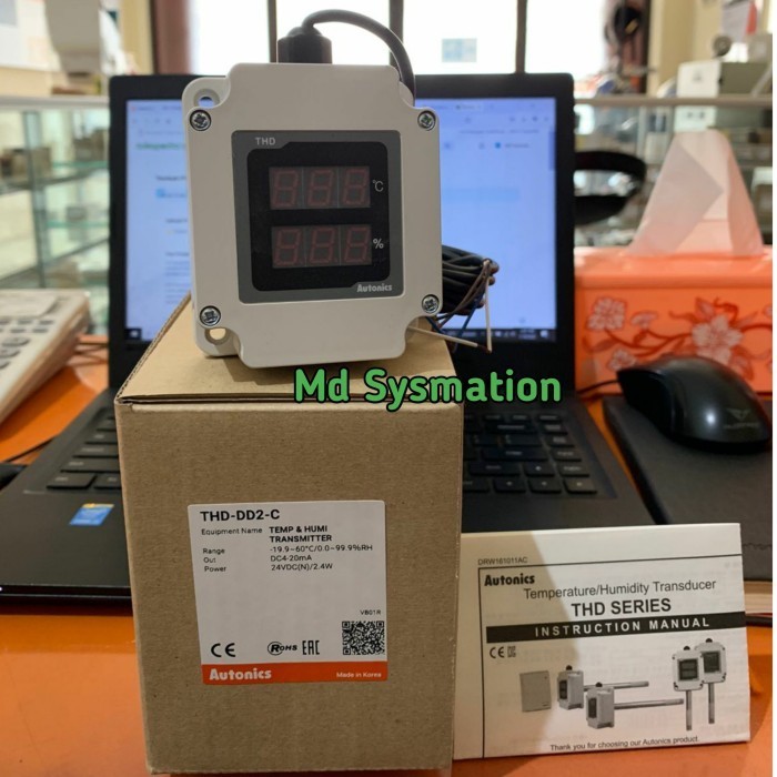 Jual Autonics THD-DD2-C Sensor Humidity dan Temperature Sensor ( 4 ... Jual Autonics THD-DD2-C Sensor Humidity dan Temperature Sensor ( 4 ...