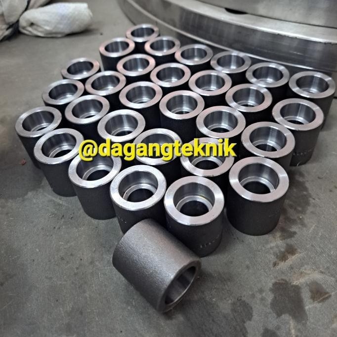 Jual Socket / Full Coupling CS Class 3000 SW / Socket Welded 1/2 inch ...
