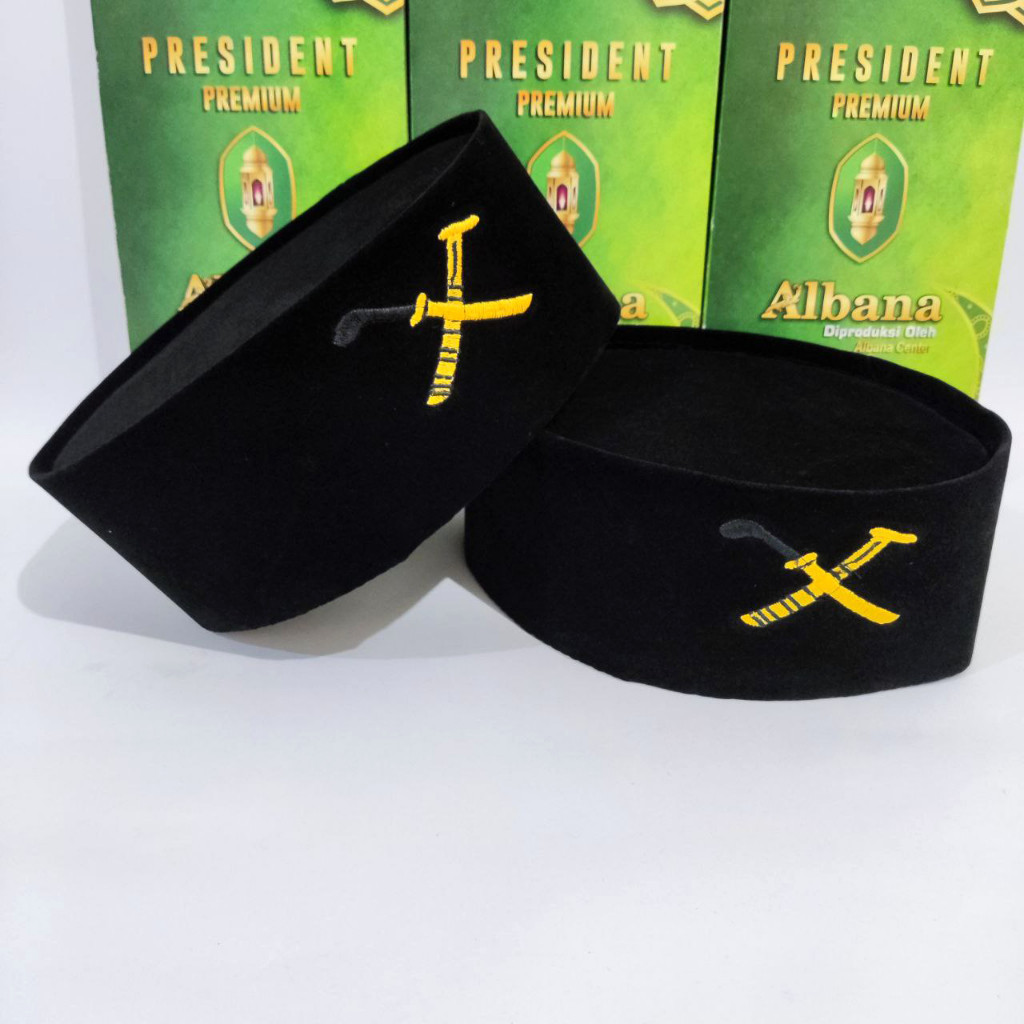 Jual Peci Songkok Kopiah GOLOK BORDIR - Peci Pria Model Terbaru - Peci ...