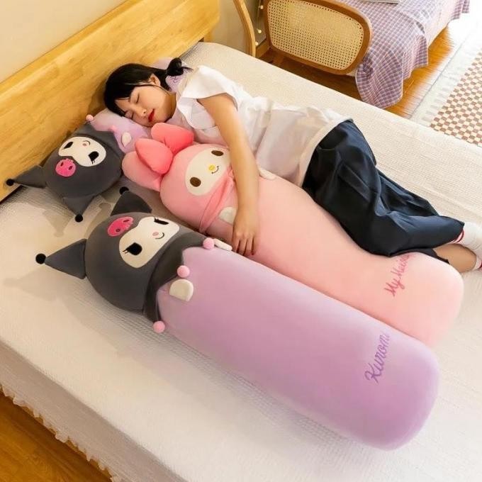 Jual Boneka Bantal Guling Karakter Sanrio My Melody Kuromi Jumbo 60cm | Shopee Indonesia