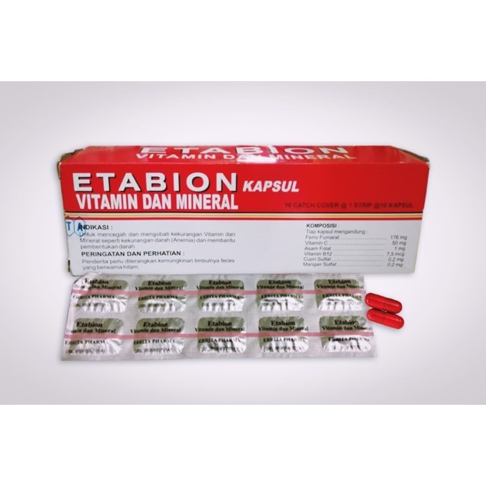 Jual Etabion 1 box (100 Kapsul) | Shopee Indonesia