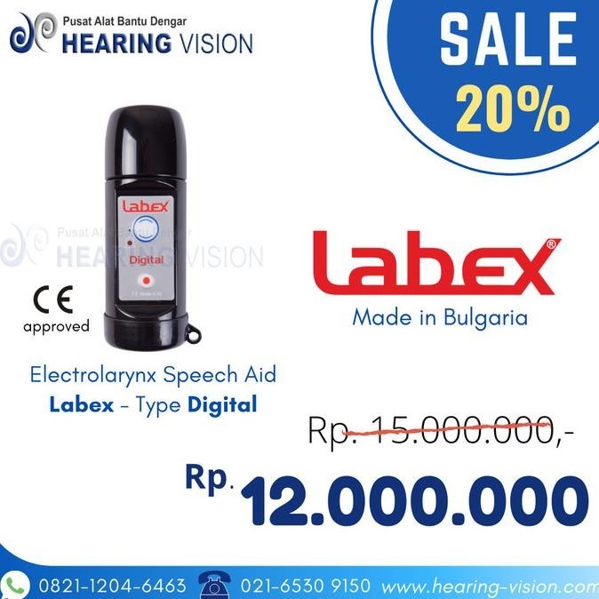 Jual Electrolarynx Speech Aid - Labex Digital | Shopee Indonesia