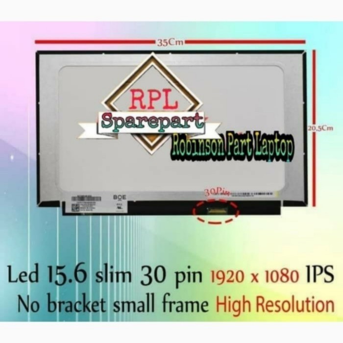 Jual Led Lcd Laptop Lp156Wfc Sp D1 Nv156Fhm-N35 B156Han02.1 15.6" Full Hd | Shopee Indonesia