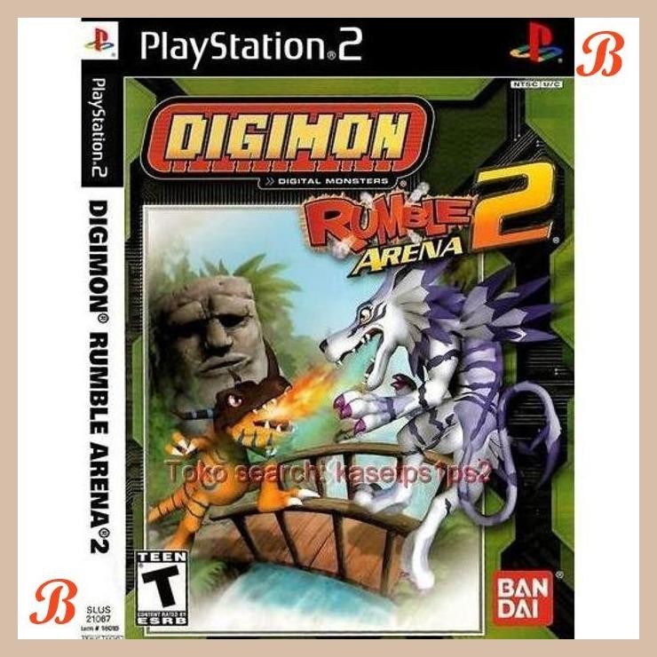 Jual | KSP | DIGIMON RUMBLE ARENA 2 - CD PS2 KASET PS2 GAME PS2 ...