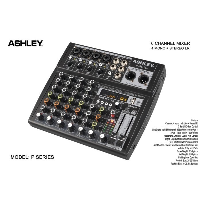 Jual Harga Miring Mixer Ashley / Mixer Audio Ashley Original Ashley ...