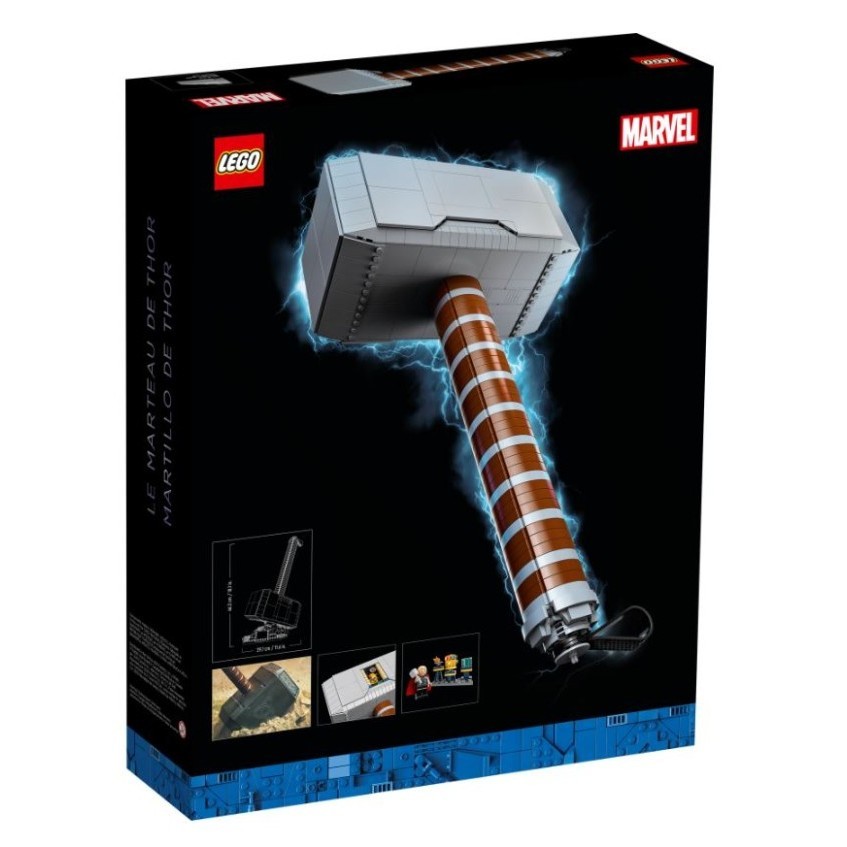 Jual Lego Marvel 76209 Thor'S Mjolnir Power Display Piece Studios ...