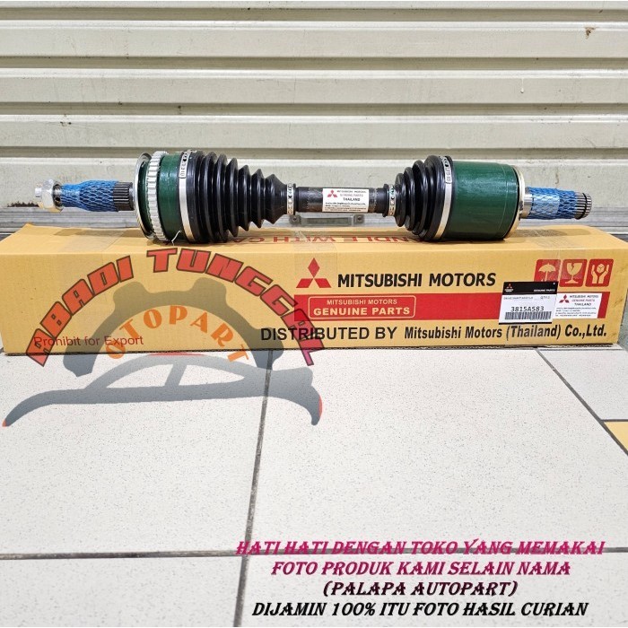 Jual New Cv Joint As Roda Depan Kiri Mitsubishi Triton Hdx Kl3T Lh ...