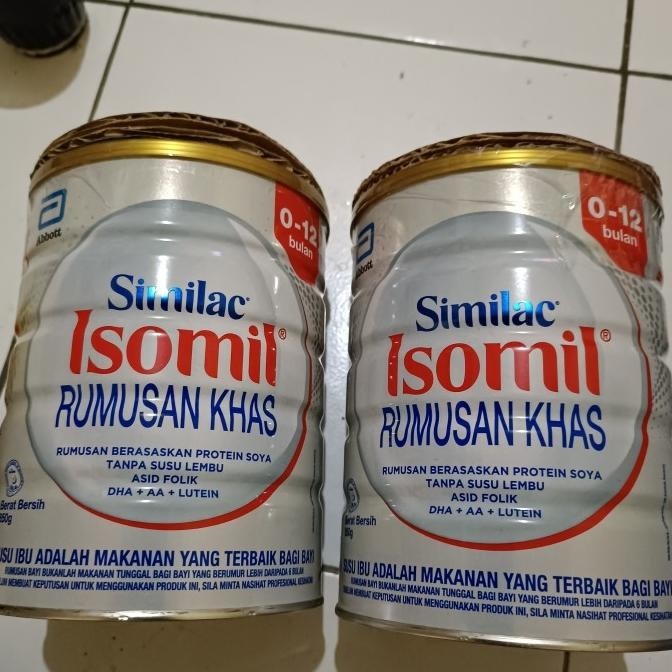 Jual Abbott Similac Isomil Plus 0 - 12 bulan 850 gr Kaleng Besar ...