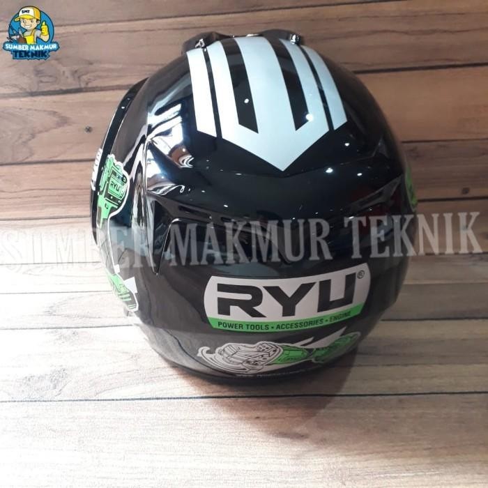 Jual Helm Motor Sni Ryu Tekiro Half Face Force Cod Dan Best Seller ...