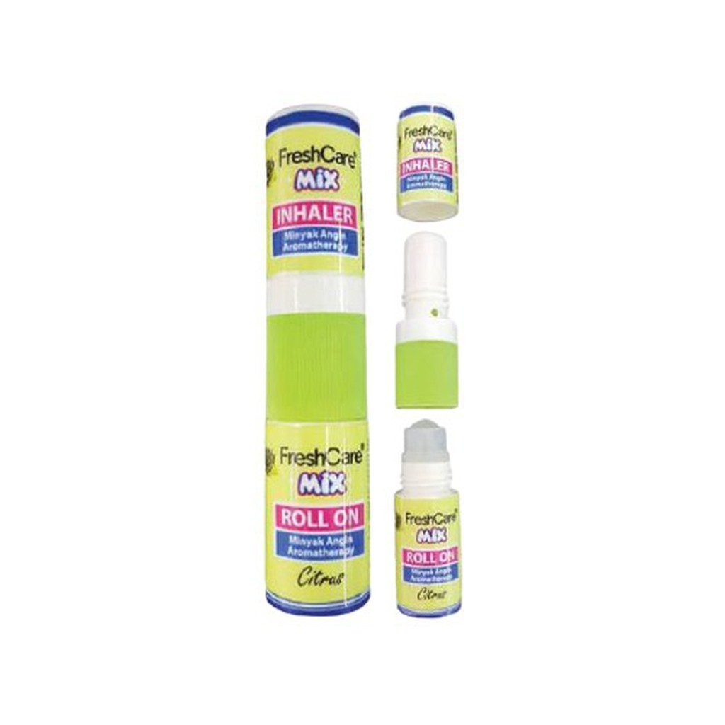 Jual Freshcare Mix Inhaler + Roll On Melegakkan Hidung Tersumbat (1 Pcs ...