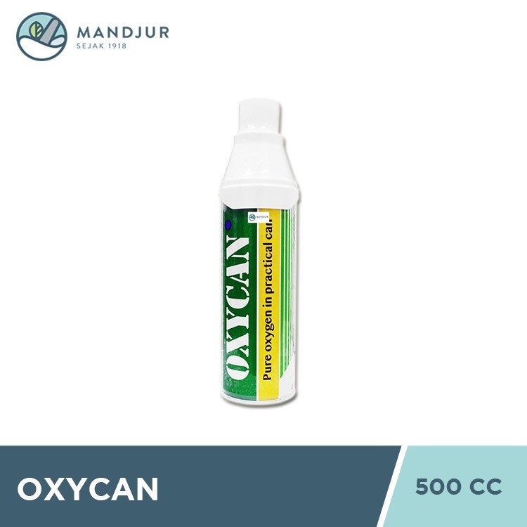 Jual Oxycan Green Kaleng 500 cc - Oxygen / Oksigen Portable | Shopee Indonesia