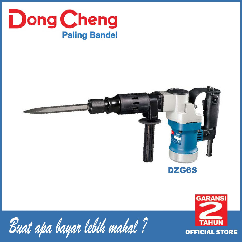 Jual Dongcheng DZG6S Mesin Bobok / Demolition Hammer Hex 17 mm | Shopee ...