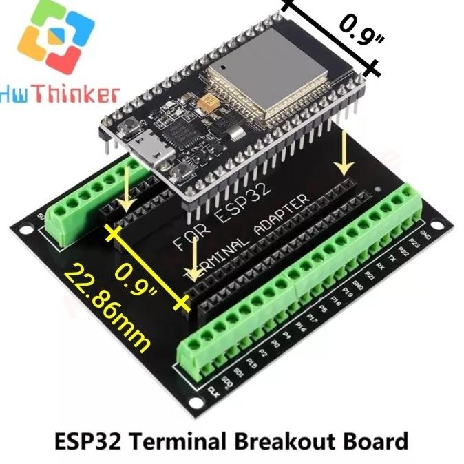 Jual Terminal Screw Shield 38PIN GPIO Expansion Board for ESP32 NodeMCU ...