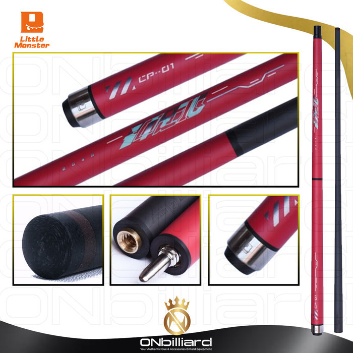 Jual Ready Little Monster Cyber LP-01 Cue Stick Jump Break Carbon ...