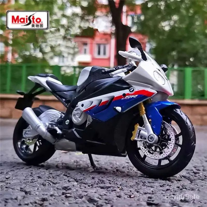 Jual Maisto Model Simulasi Sepeda Motor Balap, BMW S1000RR Model Sepeda ...