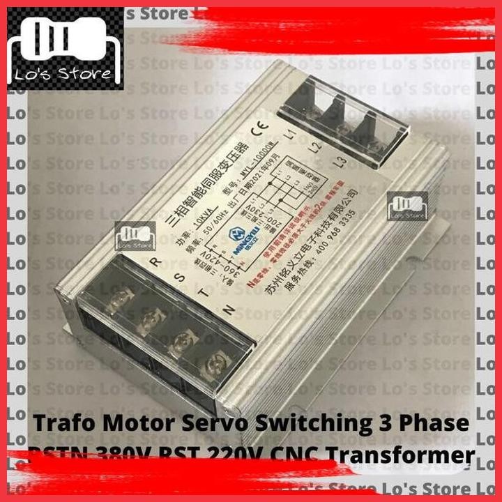 Jual (LOSS) TRAFO MOTOR SERVO TRANSFORMER SWITCHING 3 PHASE RSTN 380V ...