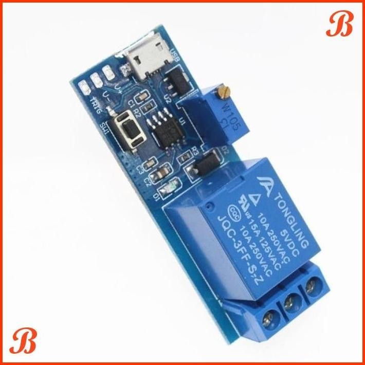 Jual |ASB | DELAY RELAY IN 5-30V 10A 250V AC TRIGGER TIMER SWITCH CONTROL MODULE | Shopee Indonesia