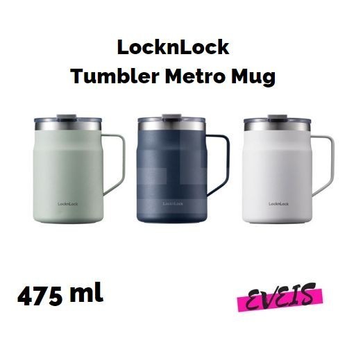 Jual Lock N Lock - Metro Tumbler Mug 475 Ml - Termos Air Minum Stainless | Shopee Indonesia