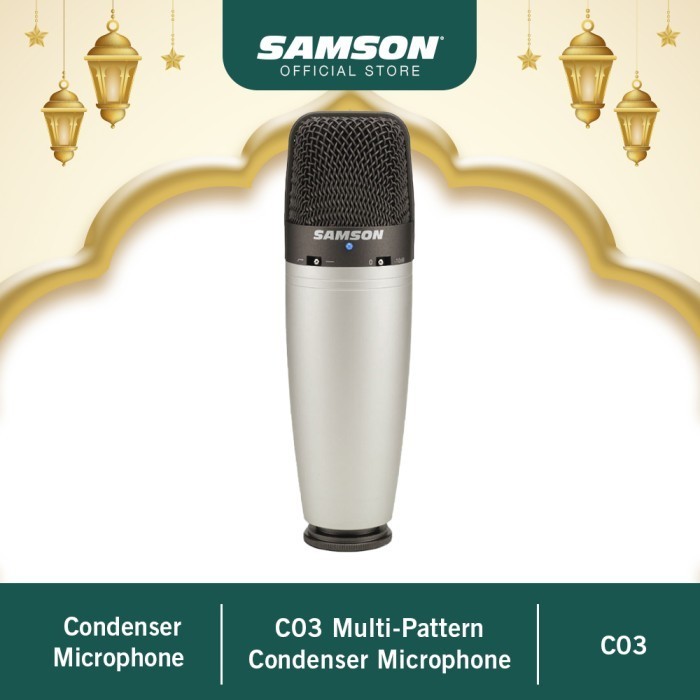 Jual Samson C03 Multi-Pattern Condenser Microphone | Shopee Indonesia