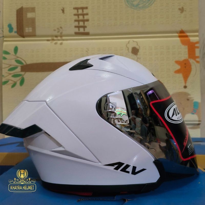 Jual Helm Half Face ALV Ultron Pro Original Premium White | Shopee ...