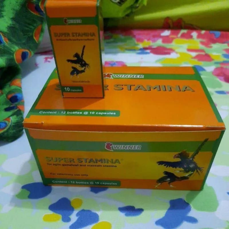 Jual SUPER STAMINA AYAM WINNER 10 kapsul VITAMIN AYAM | Shopee Indonesia