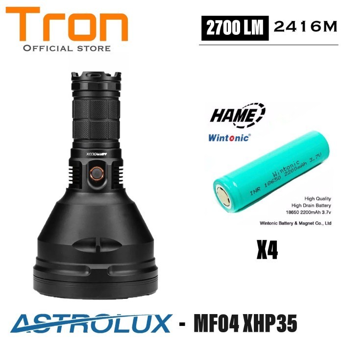 Jual SENTER sorot monster Astrolux MF04 XHP35-HI 2700LM 2416 Meter ...