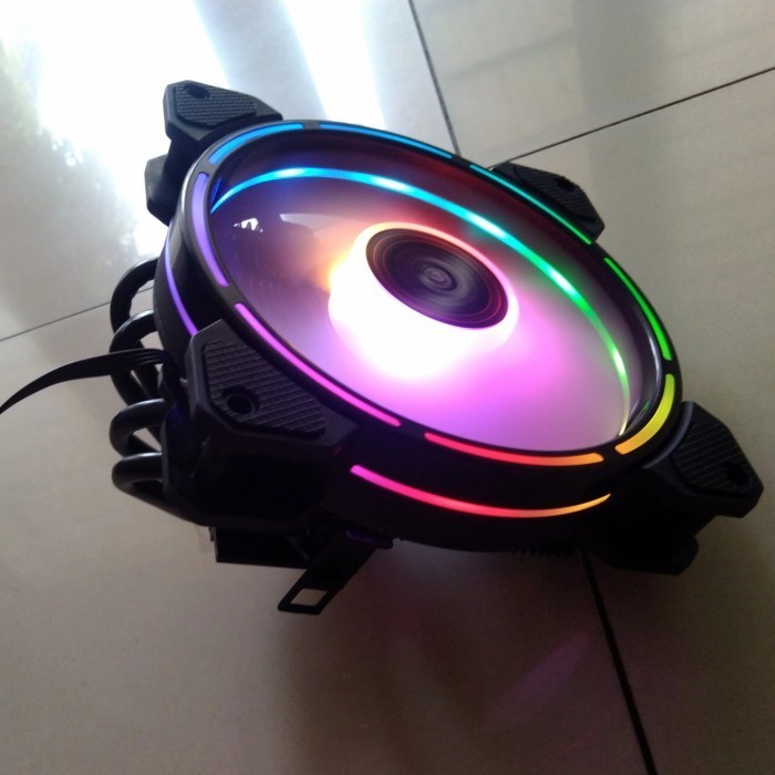 Jual Termurah Infinity Cpu Cooler Storm ( 120Mm Rainbowrgb Aura Pwm Fan ...