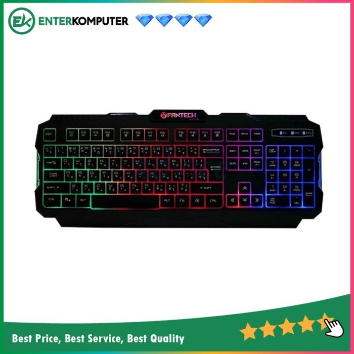 Jual Fantech Hunter Pro K511 Rainbow Balight Gang Keyboard | Shopee Indonesia
