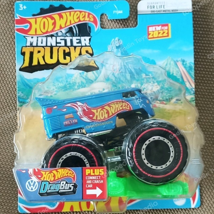 Jual Monster Trucks VW DragBus Drag Bus chase truck | Shopee Indonesia