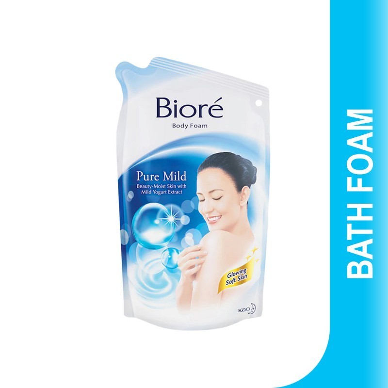 Jual Biore Body Foam Pure Mild Refill 220ml / Sabun Cair / Body Wash | Shopee Indonesia