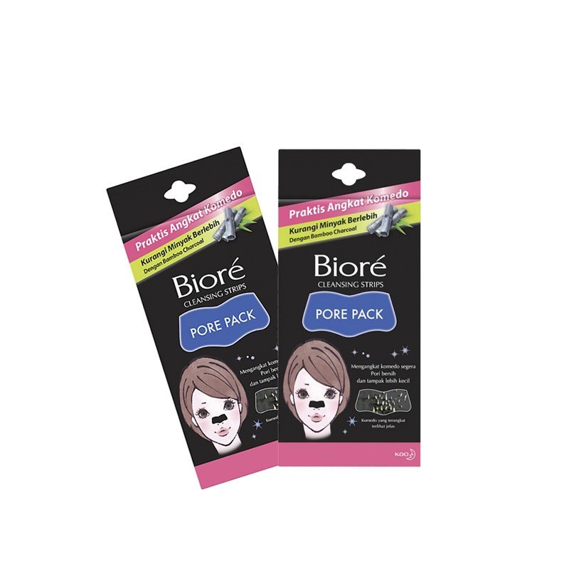 Jual Biore Pore Pack Black | Shopee Indonesia