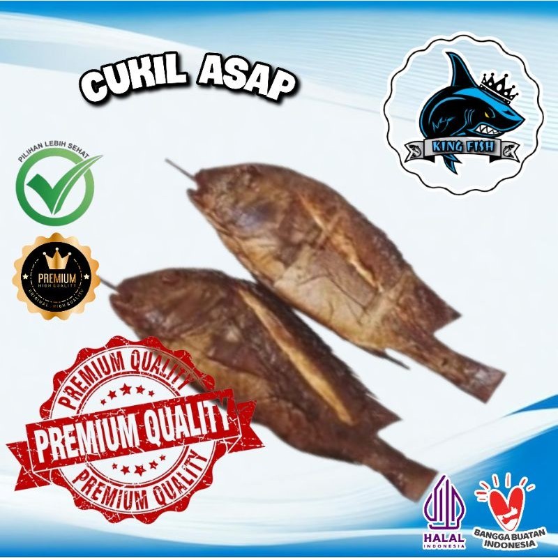 Jual IKAN CUKIL/KAKAP PUTIH ASAP FRESH BUKAN FROZEN, BERAROMA KHAS ...