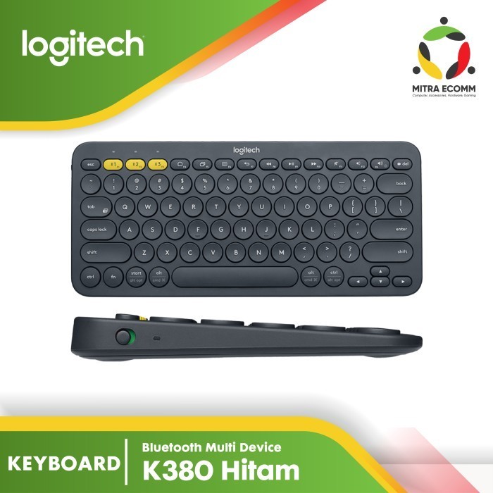 Jual Keyboard Logitech Multi-Device Bluetooth K380 / K 380 /K-380 | Shopee Indonesia