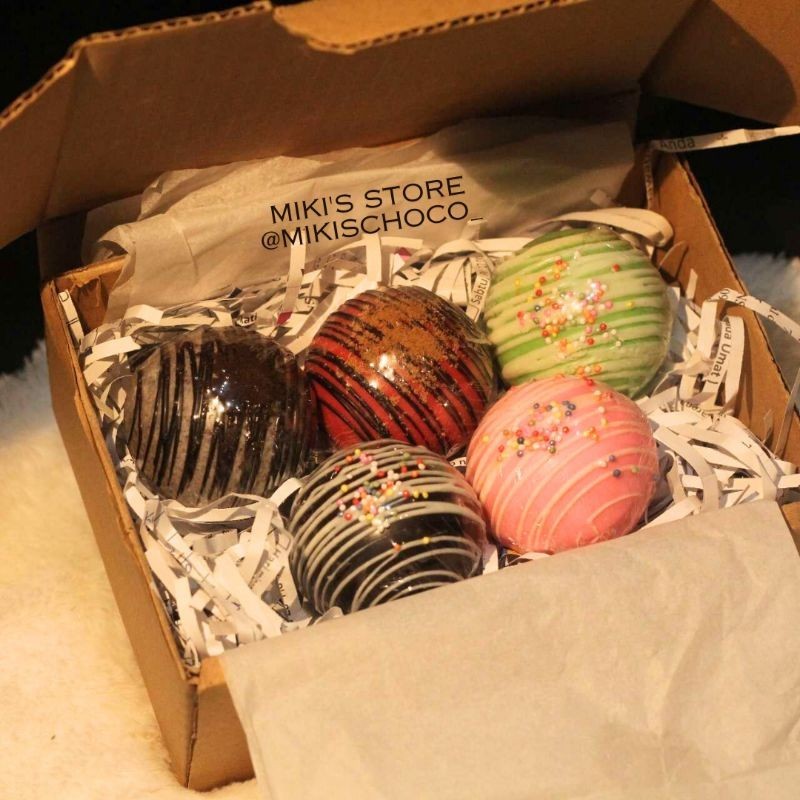 Jual Chocolate Bomb isi 5 / Coklat Bomb / Hot Chocolate Milk ...