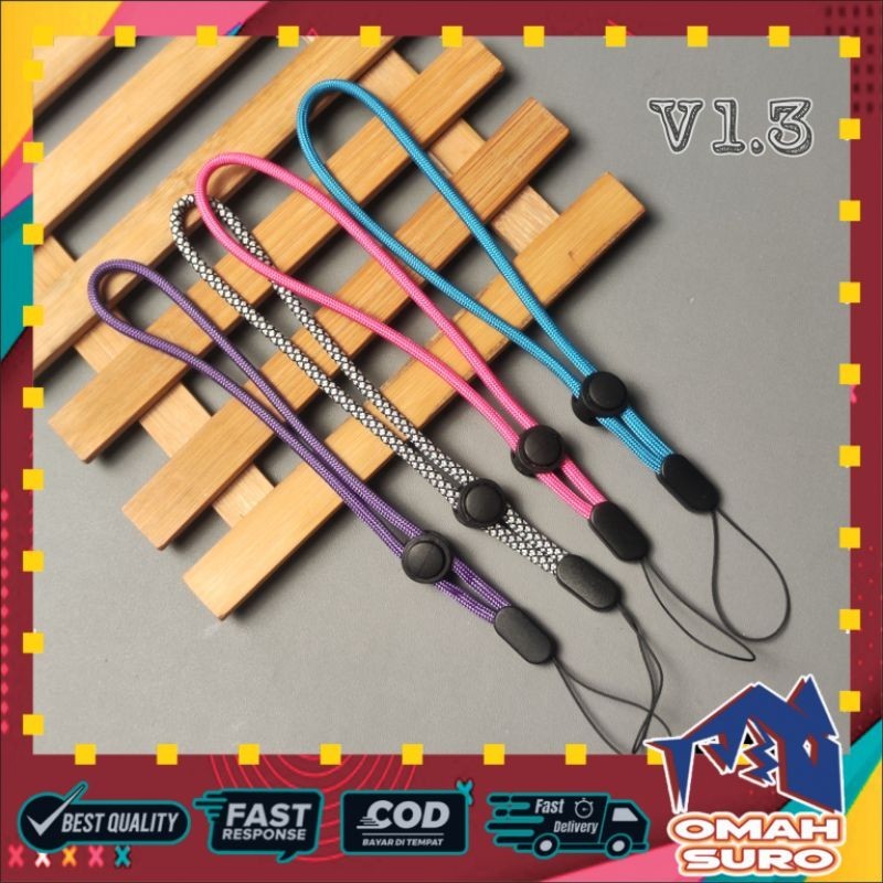 Jual V1.3 WRIST STRAP PARACORD LANYARD HAND/ FINGER TALI GANTUNGAN HP ...