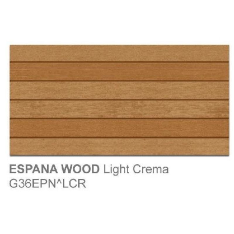 Jual KERAMIK MATTE MOTIF KAYU EMBOS ESPANA WOOD LIGHT CREMA UKURAN ...