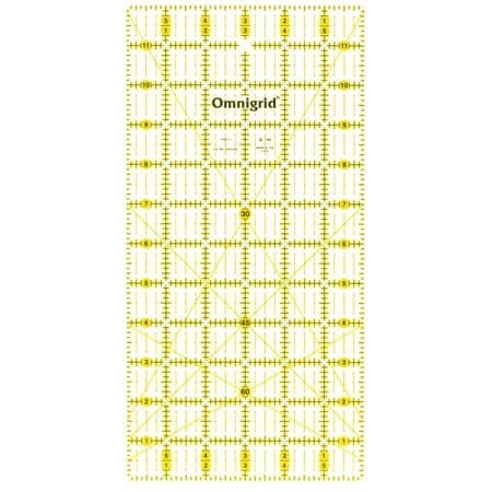 Jual Penggaris Quilting Omnigrid 6X12 Inchi Quilter'S Ruler | Shopee ...