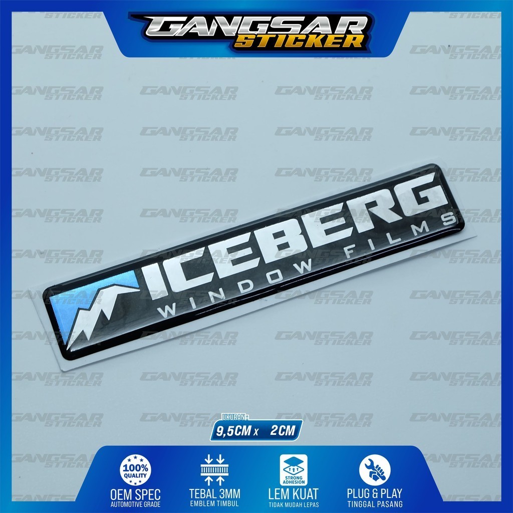 Jual Emblem kaca film mobil / stiker kaca film mobil / emblem vkool ...