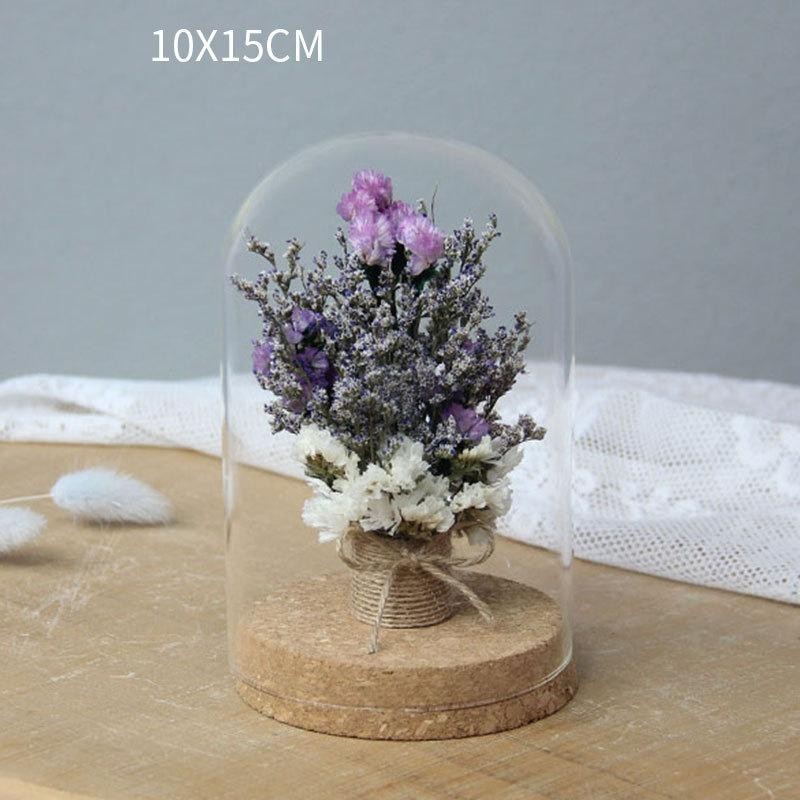 Jual INCHOI Bunga Dekorasi Kaca Eternal Flower Dome Glass Cover - IN101 ...